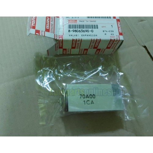 GENUINE ISUZU VALVE;EXPANSION 8980636900