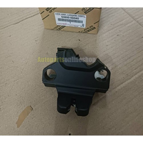 GENUINE TOYOTA LOCK LUGGAGE 646000D040
