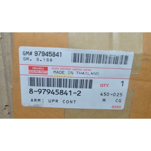 Genuine Isuzu D-Max Front Right Side Upper Control Arm 8979458412