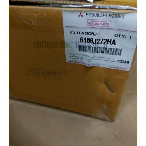 GENUINE MITSUBISHI EXTENSION,FR BUMPER 6400J272HA